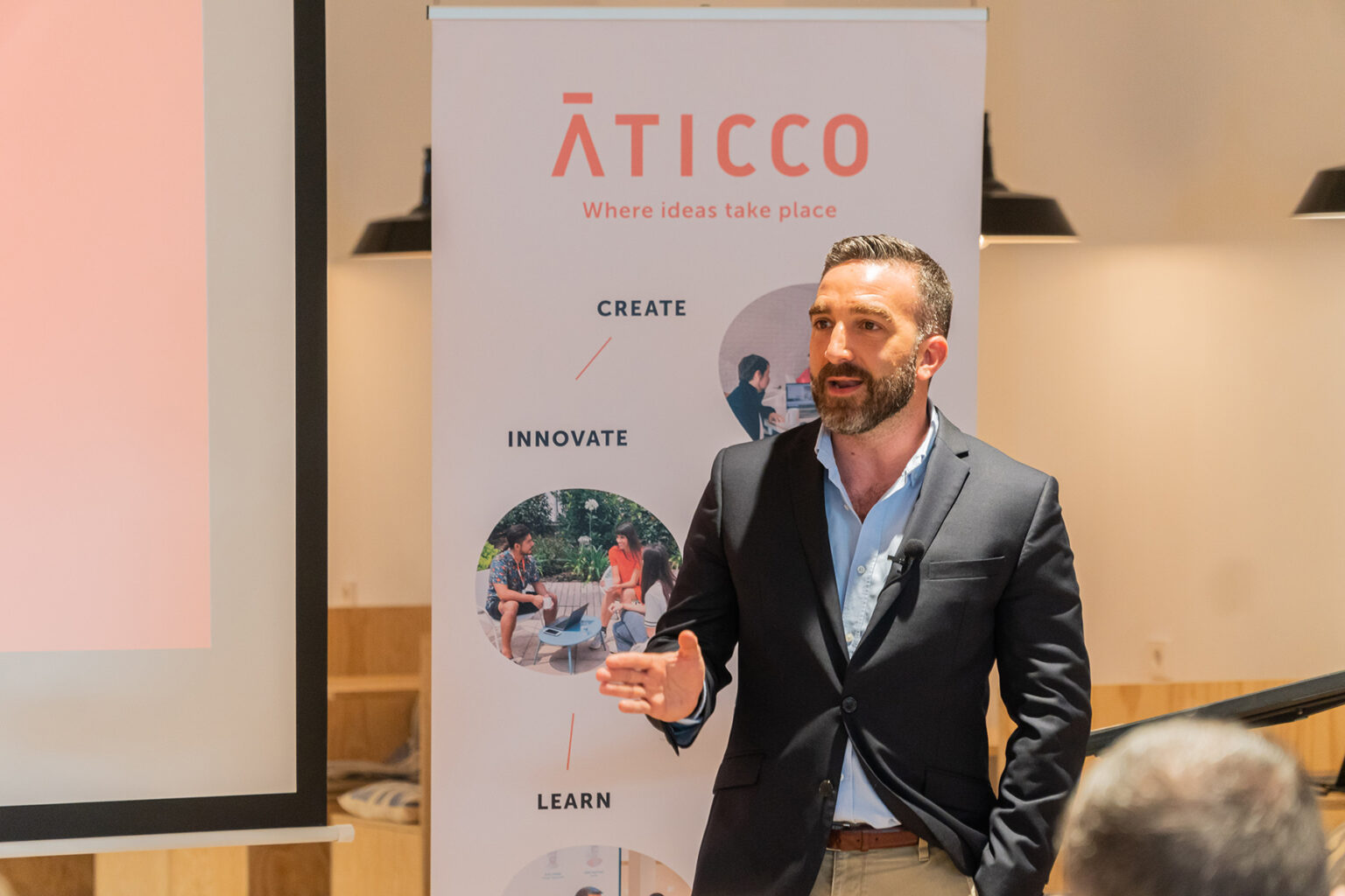 Cena con Alto Comisionado para España Nación Emprendedora y los mentores de AticcoLab